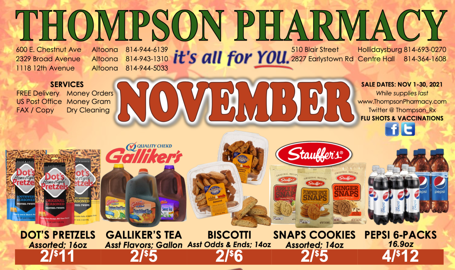 Thompson Pharmacy | it's all for YOU!